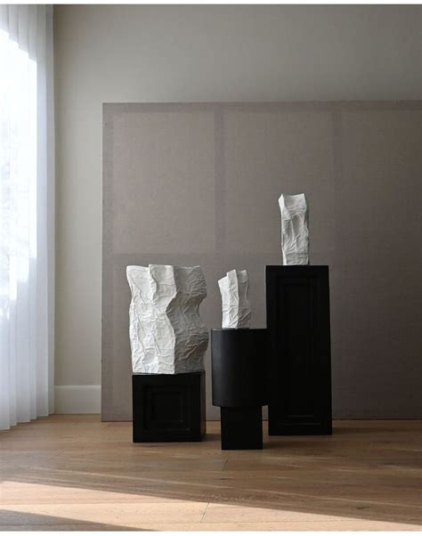 Vaza Kami Mini Bone White Siaureshop Lt