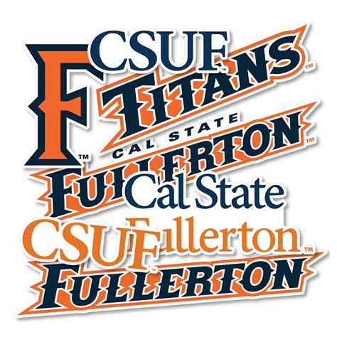 Cal State Fullerton F Logo Desert Cactus Cal State