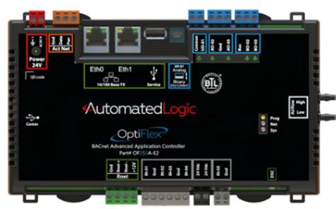 Automated Logic Of253a E2 Optiflex Advanced Application Equipment Controller New