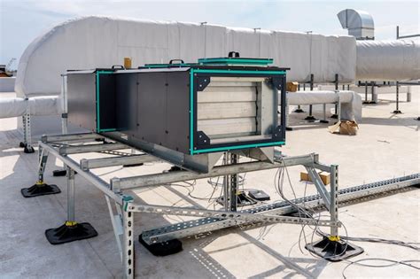 Premium Photo The Air Conditioning And Ventilation System