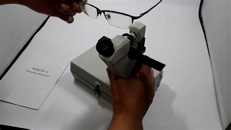 Manual Lensmeter Lensometer Focimeter Optometry Machine Youtube