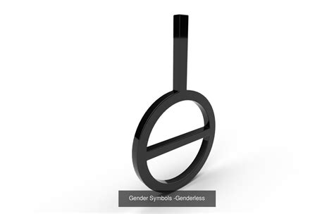 3d Model Collection Gender Symbols 24 Models Vr Ar Low Poly Cgtrader