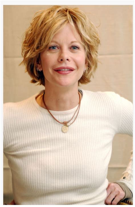 Pin By Anna Elms On Short Hairstyles For Thick Hair Meg Ryan