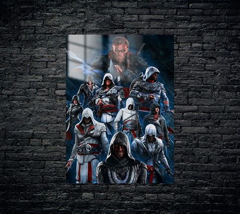 Assassins Creed Metal Poster 12 İmposter T