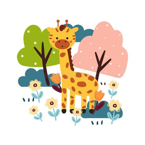 Giraffe Jungle Drawing Stock Illustrations 12118 Giraffe Jungle Drawing Stock Illustrations