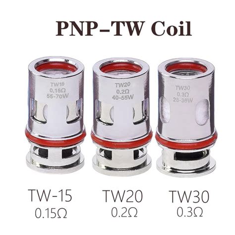 Pnp Tw Coil Tw15tw20tw30 015ohm 03ohm Mesh Core For Voopoo Pnp Pod