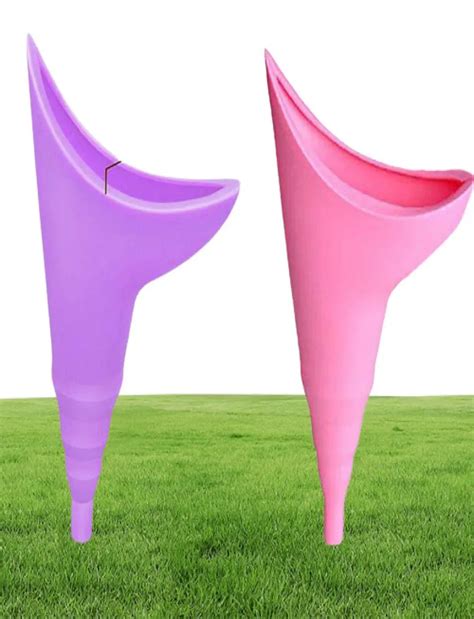 Female Urination Device Reusable Silicone Urinal For Women To Pee Standing Up Toilet Supplies