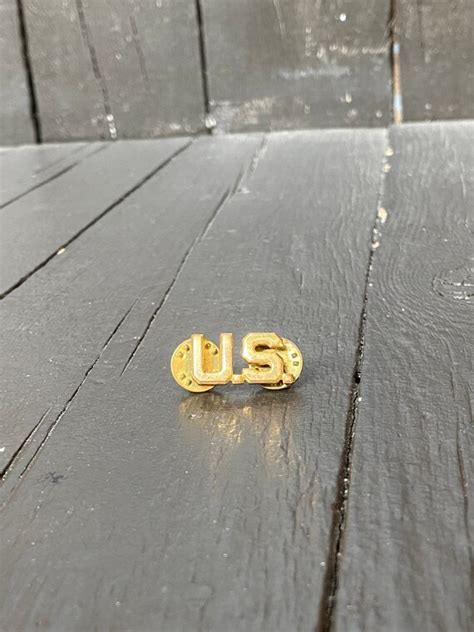 Gold Hat Pin Usa Gem