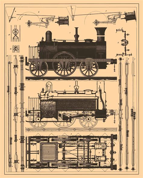 Remodelaholic 20 Free Vintage Printable Blueprints And Diagrams