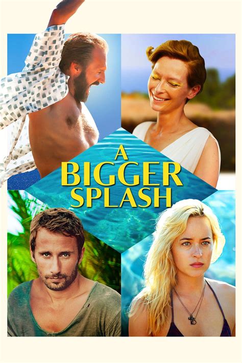 A Bigger Splash 2015 Posters — The Movie Database Tmdb
