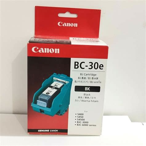 Any 1x Canon Bc 30e Bc 34e Cartridge Printhead Colour Bjc 6000 S450