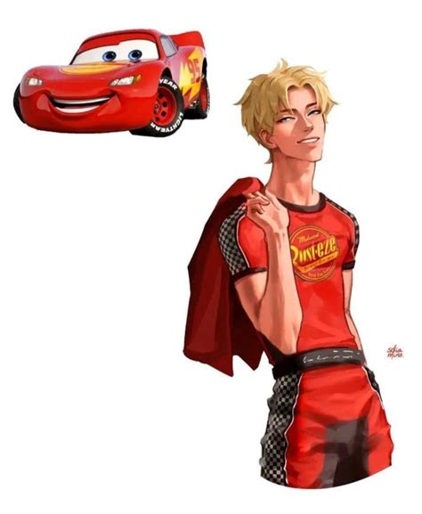 Lightning Mcqueen Human Fanart