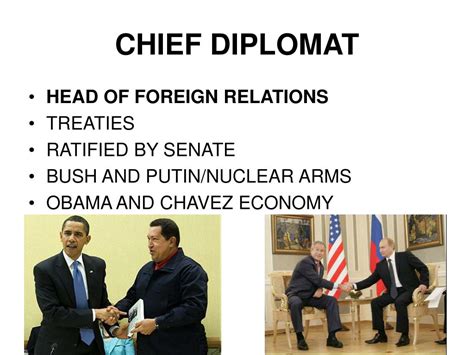Ppt Roles Of The Presidente Powerpoint Presentation Free Download