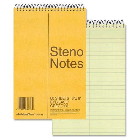 Stenographer Notebook
