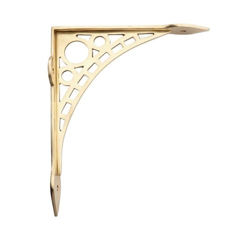 Lloyd Solid Brass Shelf Bracket Brass Shelf Brackets Brass Shelves Shelf Brackets