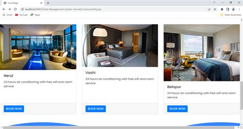 Github Sahiljanbandhu Hotel Booking System It Is An Web Application Complete Project Based