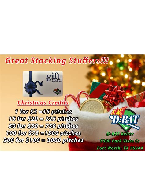 D Bat Keller Need Some Ideas For Stocking Stuffers For Facebook