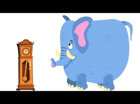 Hickory Dickory Dock The Elephant Went Up The Clock Song 19 Nursery