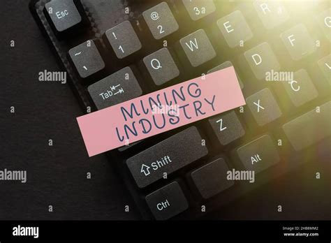 Conceptual Display Mining Industry Business Idea Extraction Of