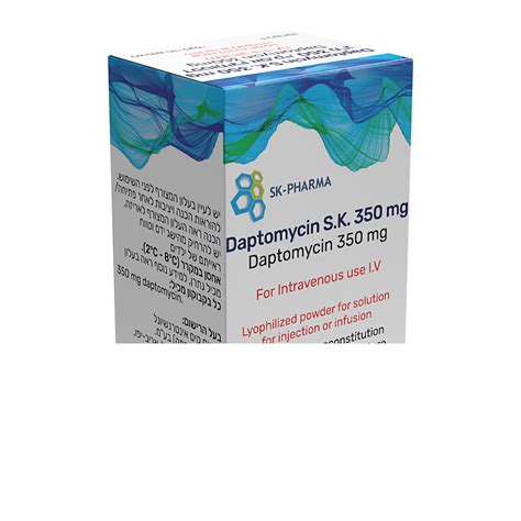 Daptomycin Sk 350 Mg Sk Pharma