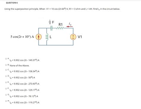 Solved QUESTION Determine Vx In The Circuit Below When Is Chegg Com