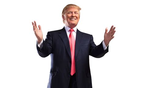 Donald Trump Waving Open Arms Png