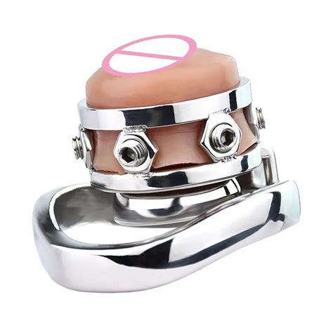 Spiked Chastity Cage With Detachable Clitoris Shape Urethral Plug