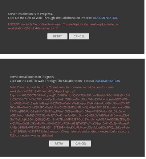 Nucleus Server Stopped Running On Ubuntu Cannot Reinstall General Discussion NVIDIA