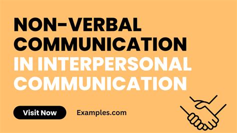 14 Non Verbal Communication In Interpersonal Communication Examples