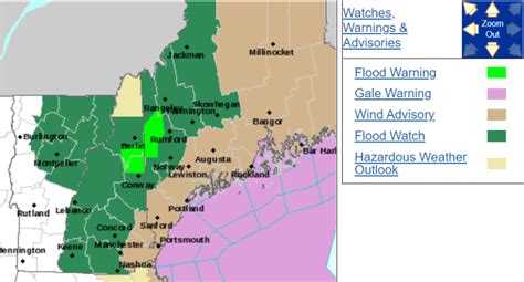 A Flood Watch Is In Effect For Much Of New Hampshire New Hampshire