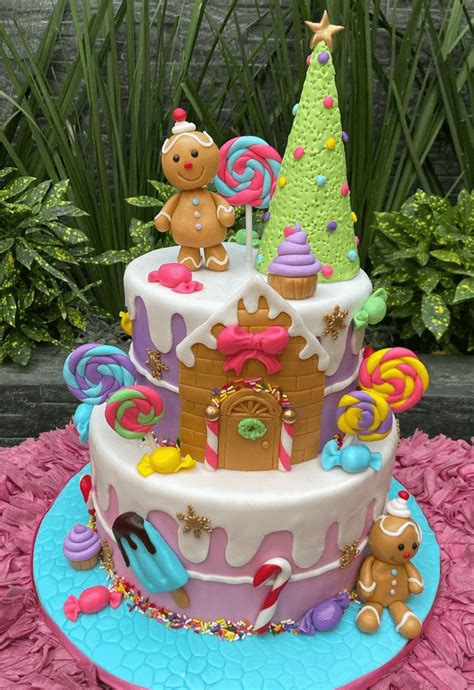 Candyland Birthday Cake Ideas Images Pictures