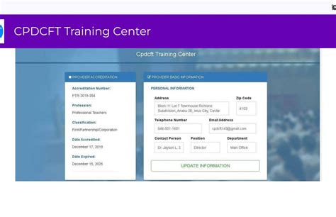 Cpdcft Continuing Professional Development For Teachers Imus