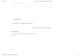 Oracle Cloud ERP Journal Import Using SOAP WSDL Tech Trainings Pdf