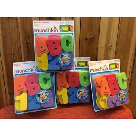 Jual Munchkin Bath Letters And Numbers Munchkin Abc Shopee Indonesia