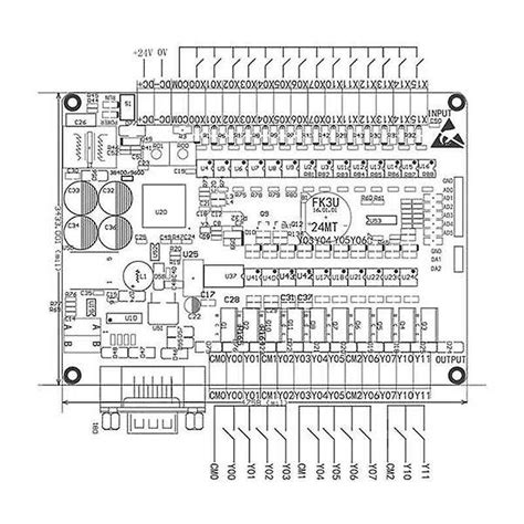 Other Tools Plc Industrial Control Board Fx3u 24mt Analog Stm32 Plc