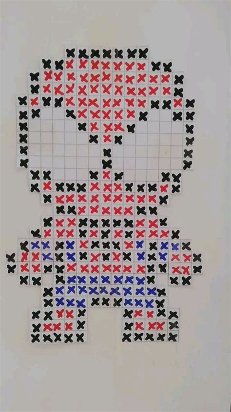 Hey Pandas Post Your Pixel Art Closed Spiderman Pixel Art Graph