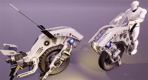 Scifi Grasshopper Mono Bike All Ver