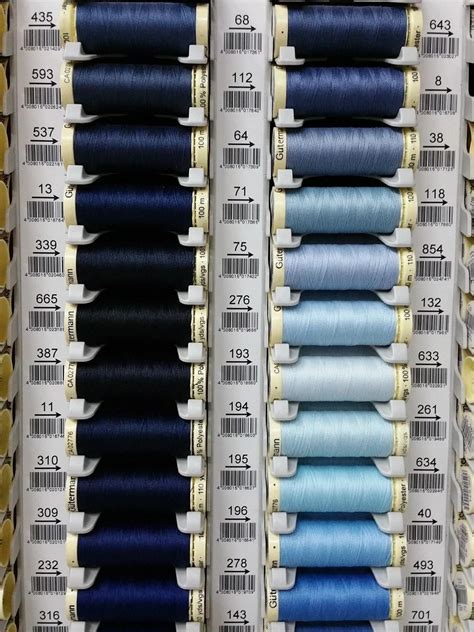 Cotton Thread Gutermann Sew All Polyester Album Thread Set 42 X 100m