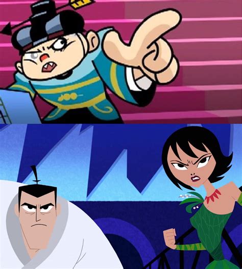 Samurai Jack And Ashi Face High Roller By Elephantdevinart On Deviantart