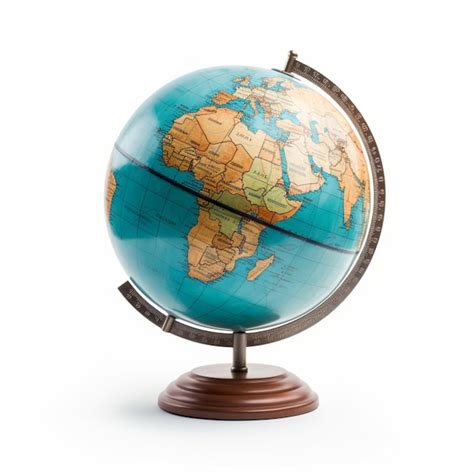 Premium Ai Image School Globe Png White Background