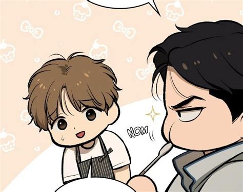 Joo Jaekyung And Kim Dan Chibi Anime Chibi Manhwa