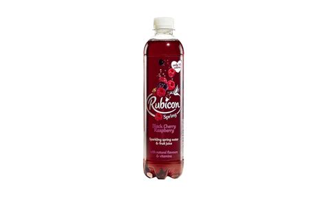 Rubicon Spring Black Cherry And Raspberry Bottles 12x500ml