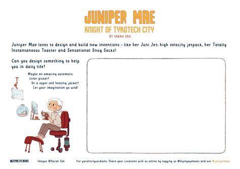 Juniper Mae Activity Sheets Nobrow Press