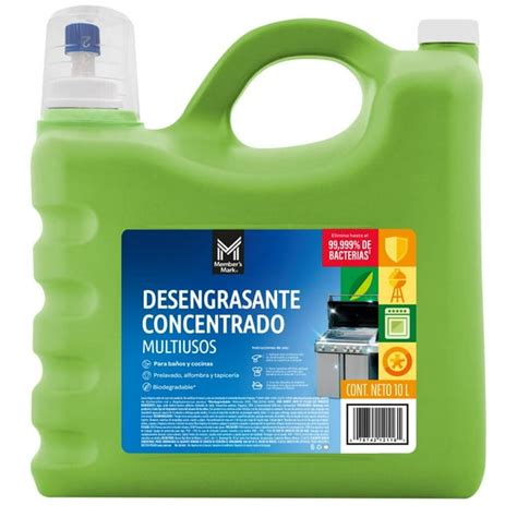 Desengrasante Concentrado Members Mark Multiusos 10 L A Precio De