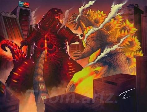 Shindary Godzilla Earth Fusion Shin Godzilla Godzilla Earth Zilla Jr
