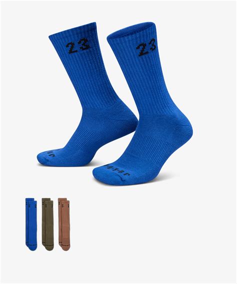 Jordan Essentials Crew Socks 3lü Paket Unisex Çorap Sneaks Up