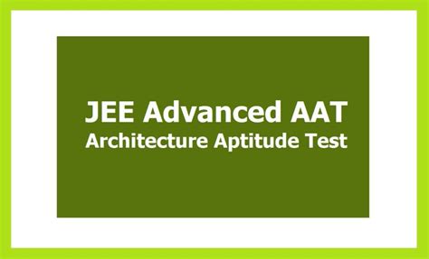 JEE Advanced AAT Result 2023 Declared At Jeeadv Ac In Direct Link