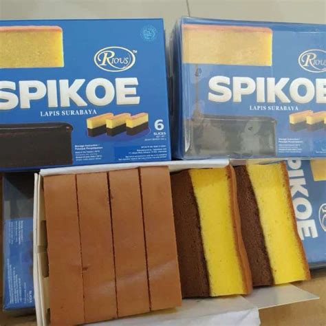 Jual Rious Spikoe Lapis Surabaya Bernardi 200gr Shopee Indonesia