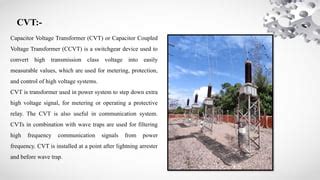 Industrial Training Ppt On 220 132 Kv Substation At Hamirpur Pptx