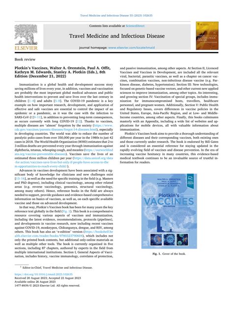 Pdf Plotkins Vaccines 8th Edition Walter A Orenstein Paul A Offit Kathryn M Edwards